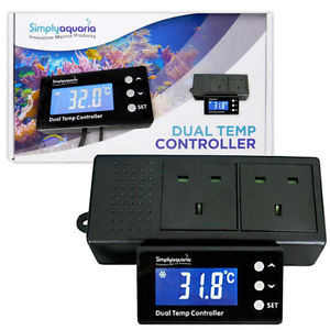 Simply Aquaria Dual Temp Controller - Waterworld Aquatics